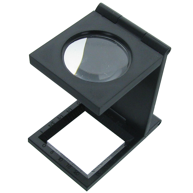 Lupas e Lentes Lupa de Pala Optivisor LUPA CONTA FIO PLASTICA 16MM ...